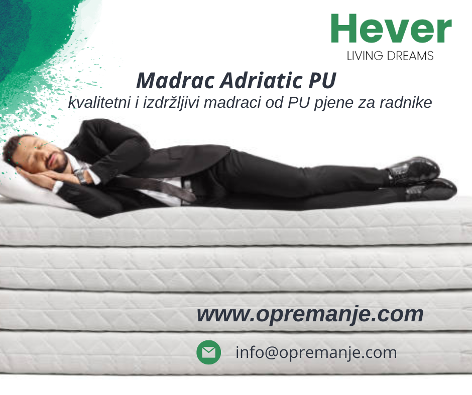 Madrac Adriatic PU21, 13 cm - Hever